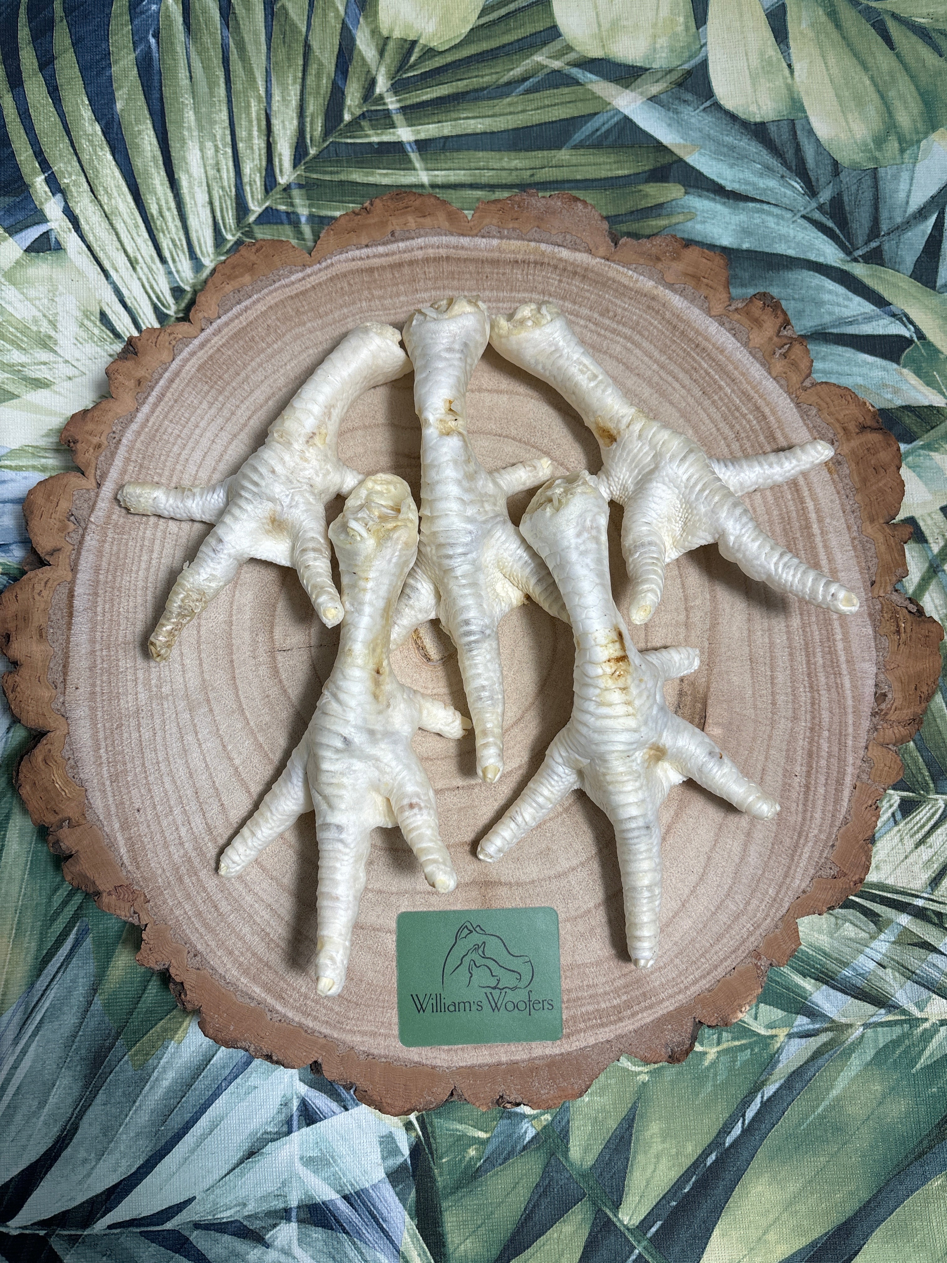 Puffed Chicken Feet – William's Woofers